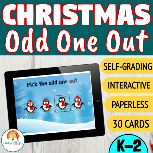 Christmas Odd One Out | Christmas Math Games | Made By Teachers