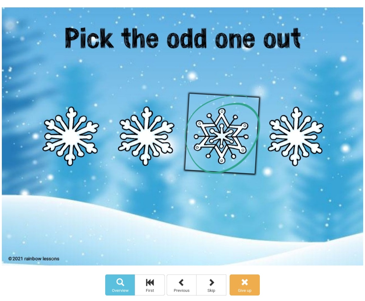 Christmas Odd One Out | Christmas Math Games | Made By Teachers