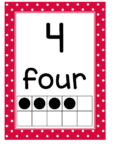 Number Posters 0-20 with Ten Frames and Flash Card - Made By Teachers