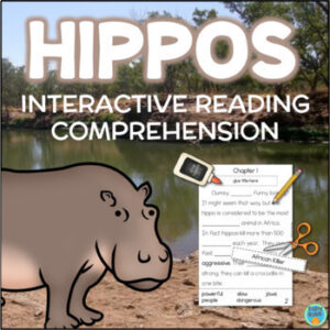 Hippos Hippopotamus Reading Comprehension - Made By Teachers