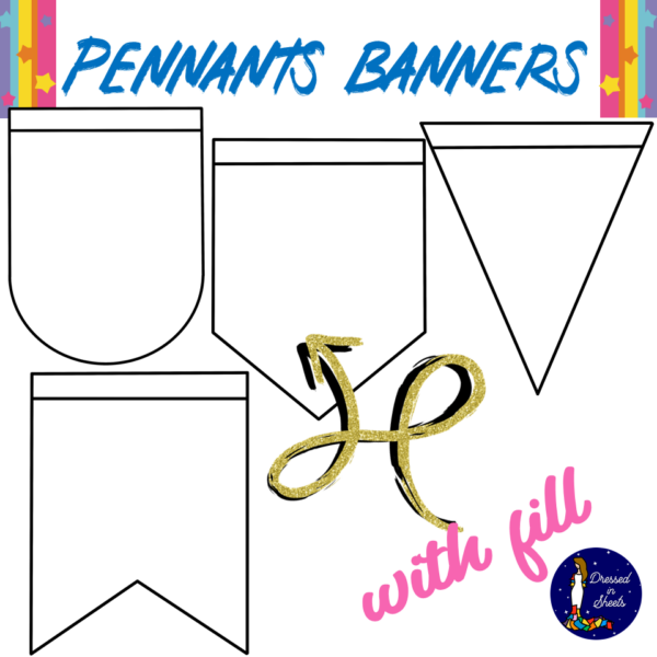 Printable Pennant Banner Templates - Made By Teachers