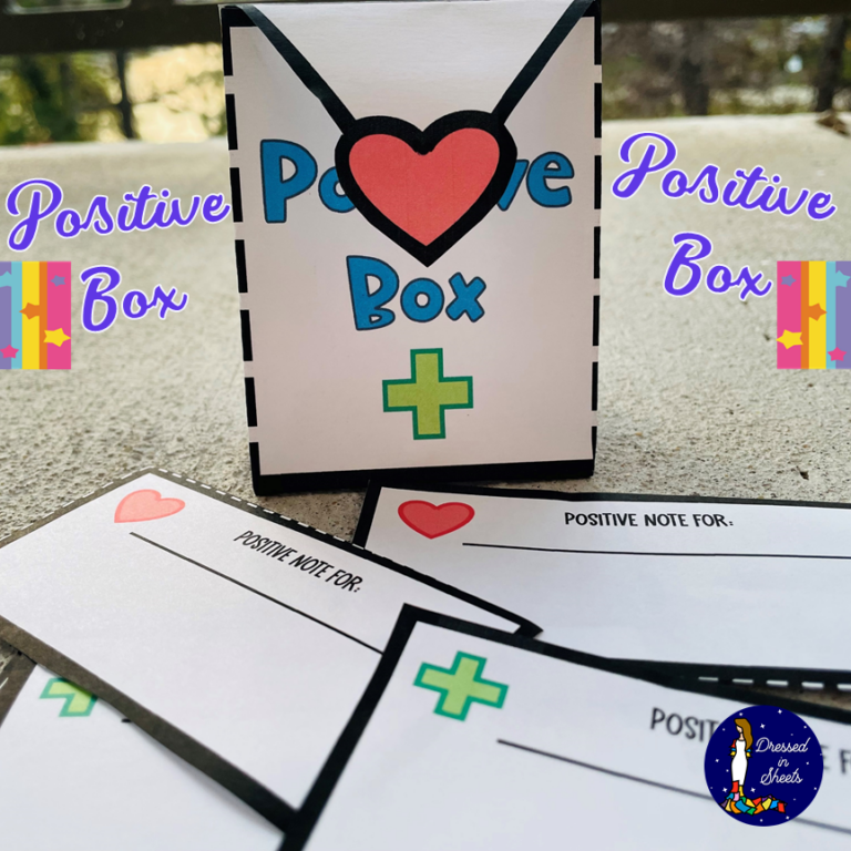 Positivity Box Craftivity | Made By Teachers