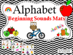Beginning Sounds Alphabet Mats - Made By Teachers