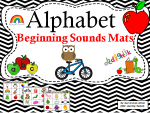 Beginning Sounds Alphabet Mats - Made By Teachers