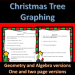 Christmas Tree Graphing Worksheet | Algebra | Geom - Made By Teachers