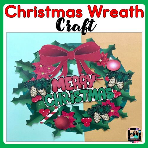 Christmas Tree Word Family Craft | Winter Craft | Made By Teachers