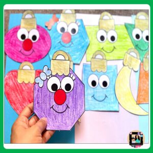 Christmas 2D shape Crafts bundle | Made By Teachers