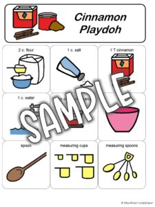 Visual Recipes for the Whole Year in Special Ed - Made By Teachers