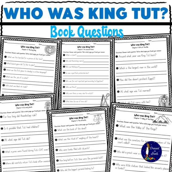 Who was King Tut? Book Questions - Made By Teachers