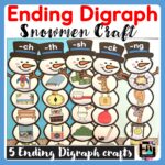 Winter Kindergarten Ending Digraph Activity - Made By Teachers