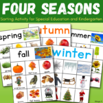 Four Seasons Activity | Season Sort for Special Ed - Made By Teachers