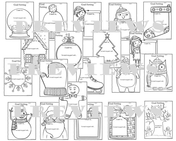 GOAL SETTING | GROWTH MINDSET | WINTER ACTIVITIES | WINTER BULLETIN ...