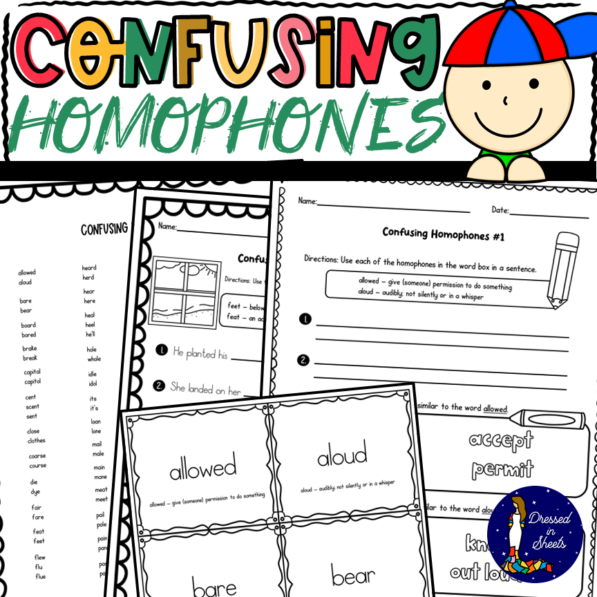 Confusing Homophones | Made By Teachers