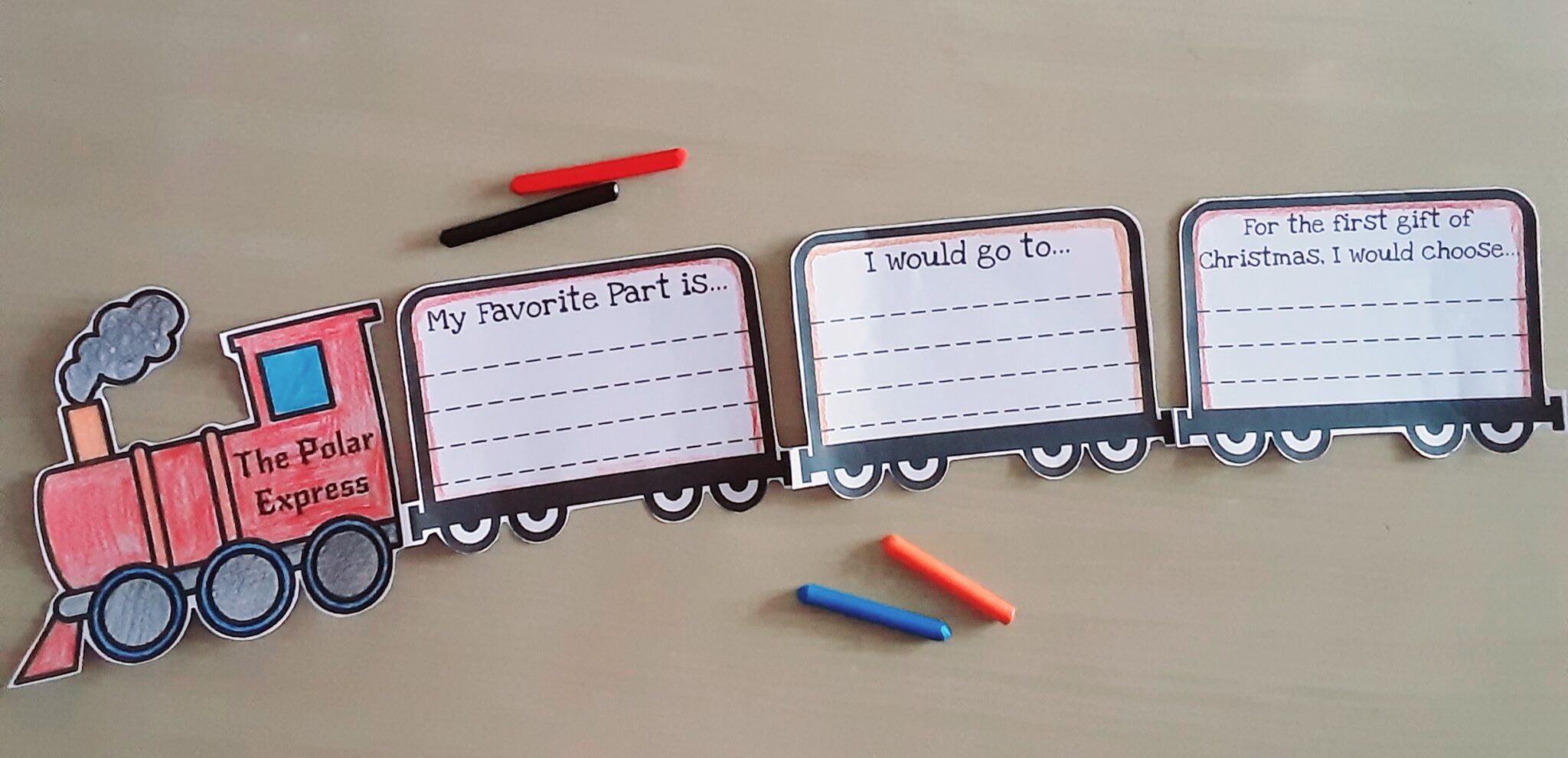 The Polar Express Writing Activities | Christmas - Made By Teachers