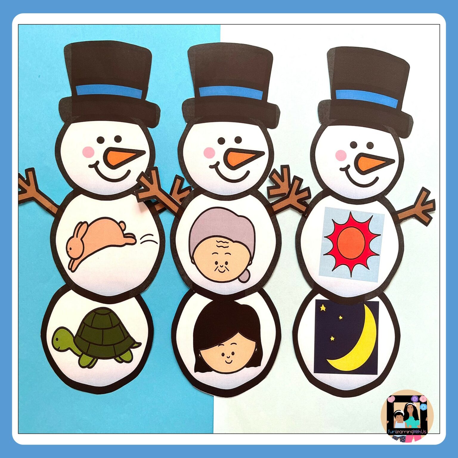 Winter Snowman Literacy Activity Bundle - Made By Teachers