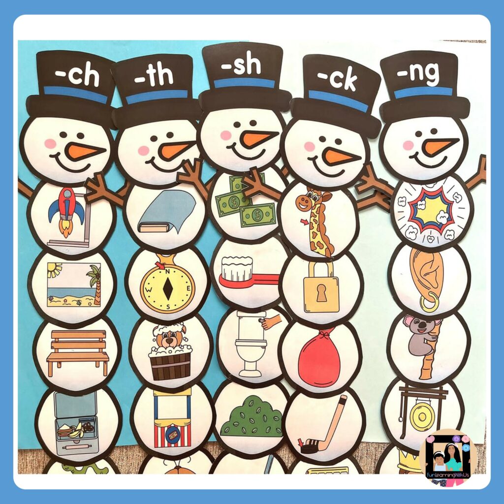 Winter Snowman Literacy Activity Bundle - Made By Teachers