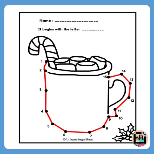 Winter Dot to Dot Counting to 30 - Made By Teachers