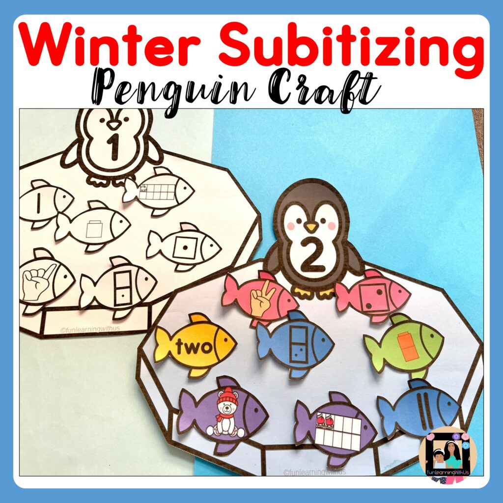 Winter Subitizing Math Activities - Made By Teachers