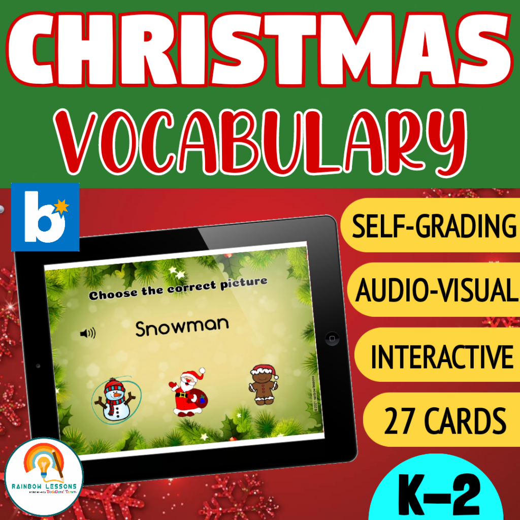 Christmas Vocabulary | Christmas Words Activities | Made By Teachers