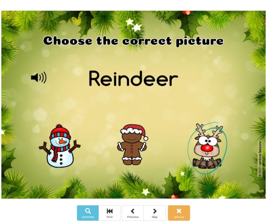 Christmas Vocabulary | Christmas Words Activities | Made By Teachers