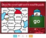 Winter Sight Words | Frys Sight Words Game - Made By Teachers
