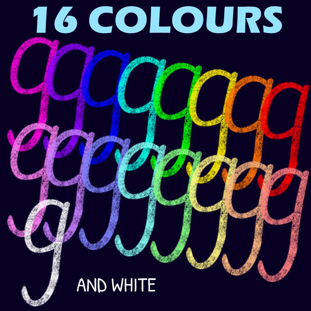 Chalkboard Font Clipart BUNDLE - Made By Teachers