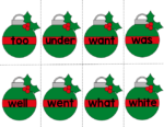 Ornament Sight Word Tracing Worksheets(Primer) | Made By Teachers