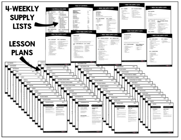 FEBRUARY PRESCHOOL CURRICULUM MONTHLY LESSON PLANS | Made By Teachers