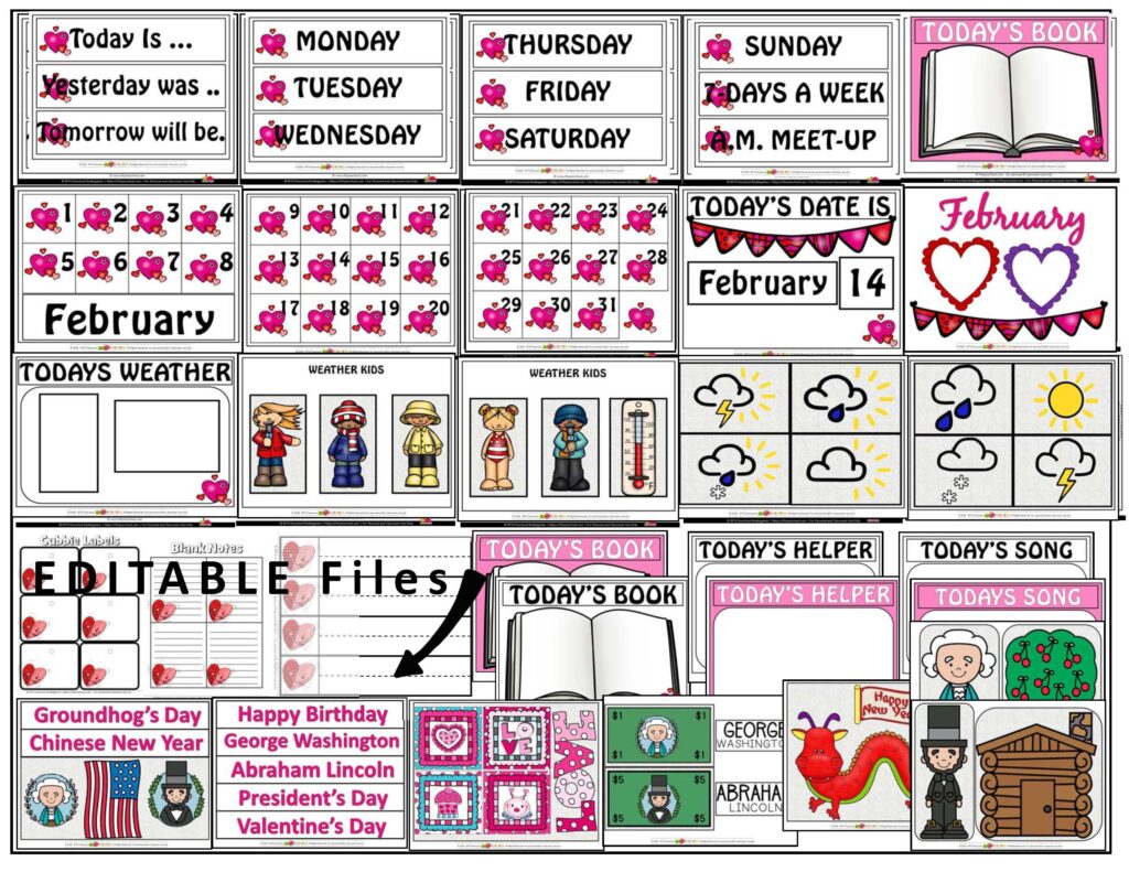 FEBRUARY PRESCHOOL CURRICULUM MONTHLY LESSON PLANS | Made By Teachers