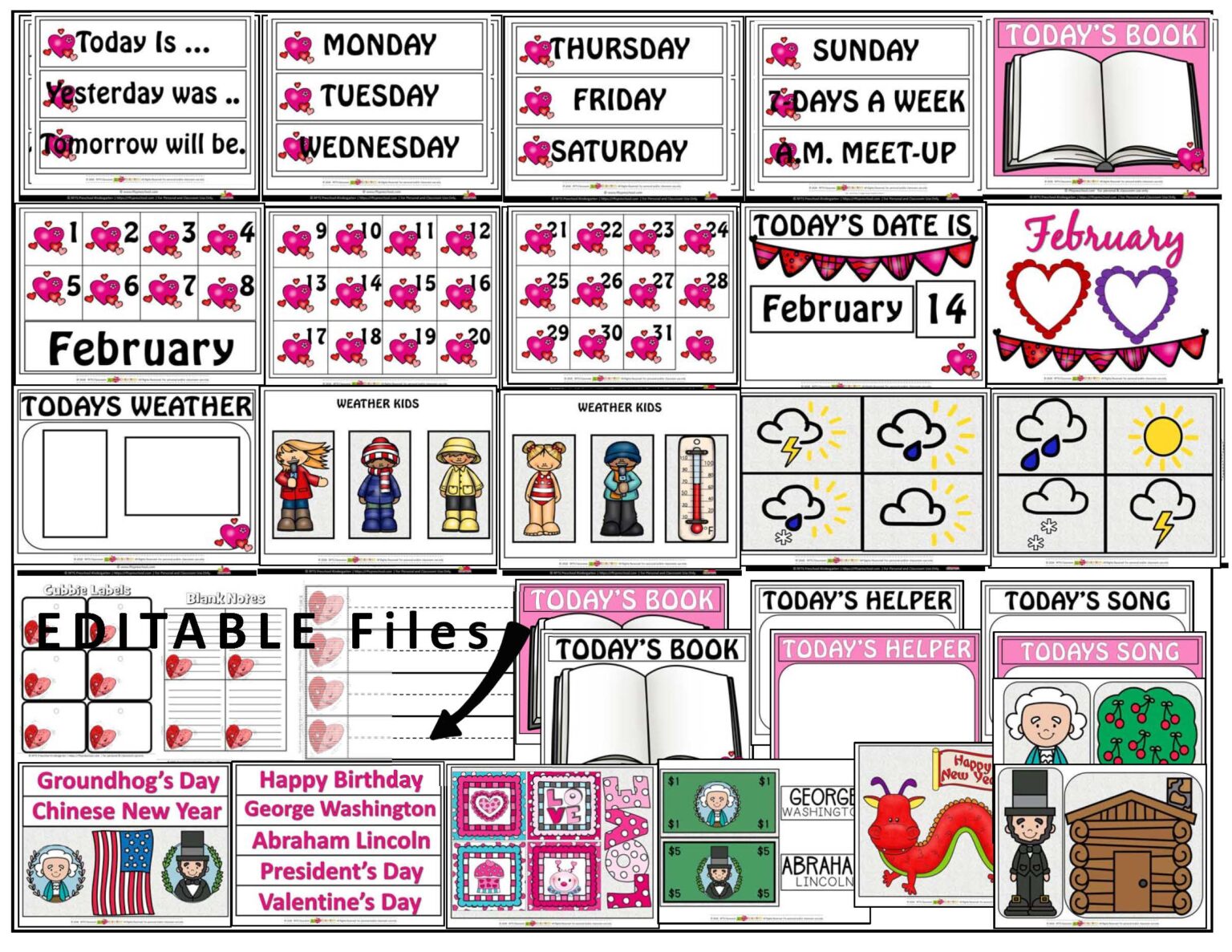 FEBRUARY PRESCHOOL CURRICULUM MONTHLY LESSON PLANS | Made By Teachers