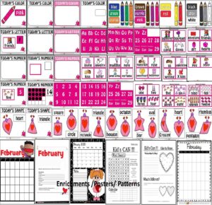 FEBRUARY PRESCHOOL CURRICULUM MONTHLY LESSON PLANS - Made By Teachers