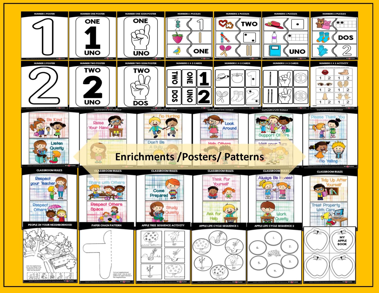 SEPTEMBER PRESCHOOL PREK KINDERGARTEN CURRICULUM MONTHLY LESSON PLAN ...