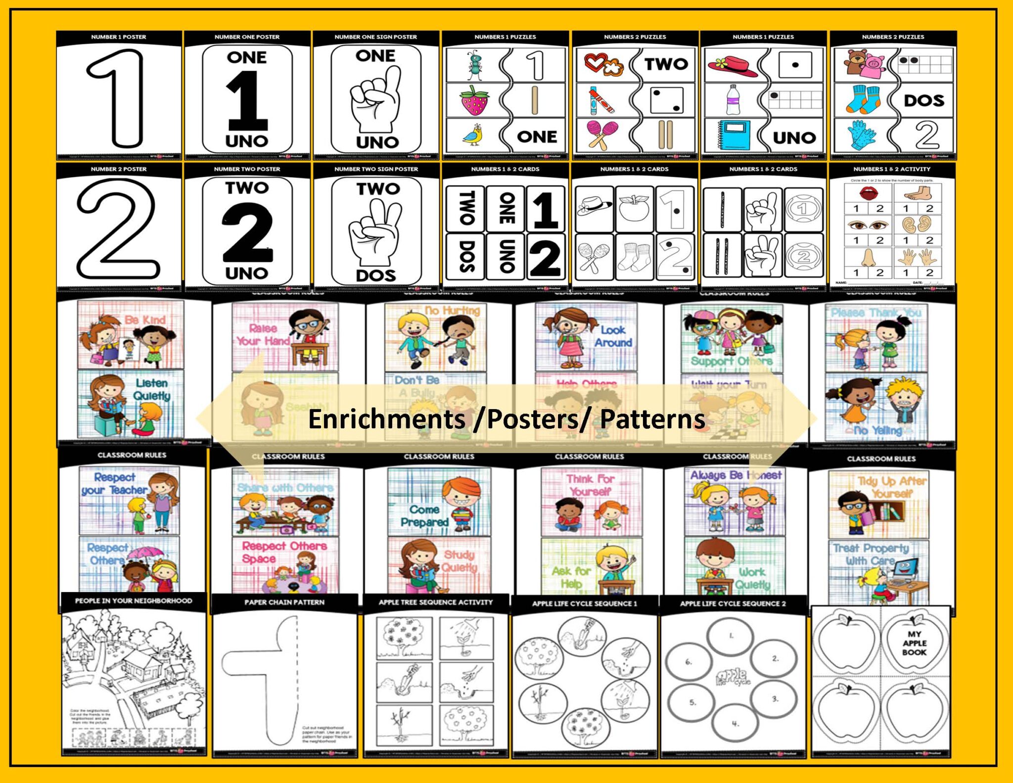SEPTEMBER PRESCHOOL PREK KINDERGARTEN CURRICULUM MONTHLY LESSON PLAN ...