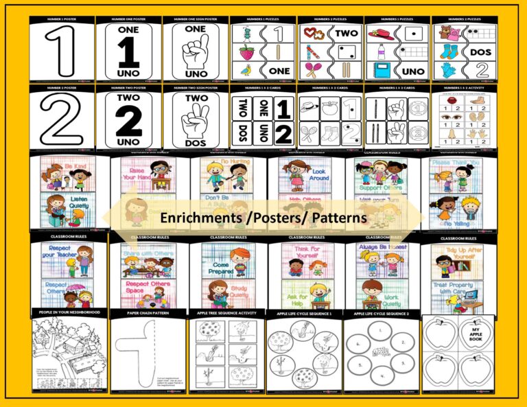SEPTEMBER PRESCHOOL PREK KINDERGARTEN CURRICULUM MONTHLY LESSON PLAN ...