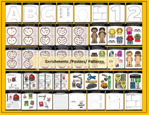 SEPTEMBER PRESCHOOL PREK KINDERGARTEN CURRICULUM MONTHLY LESSON PLAN ...