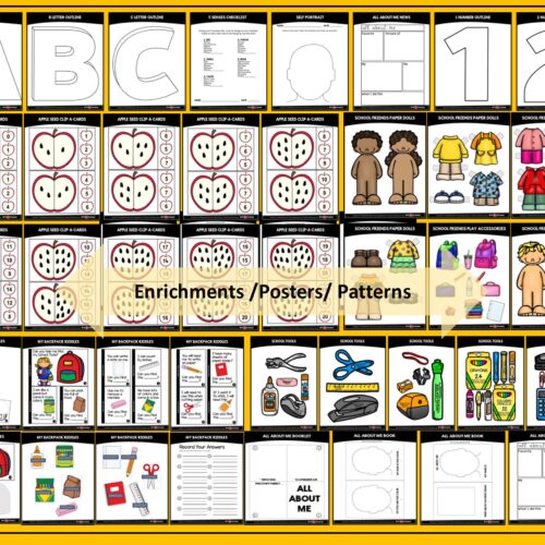 SEPTEMBER PRESCHOOL PREK KINDERGARTEN CURRICULUM MONTHLY LESSON PLAN ...