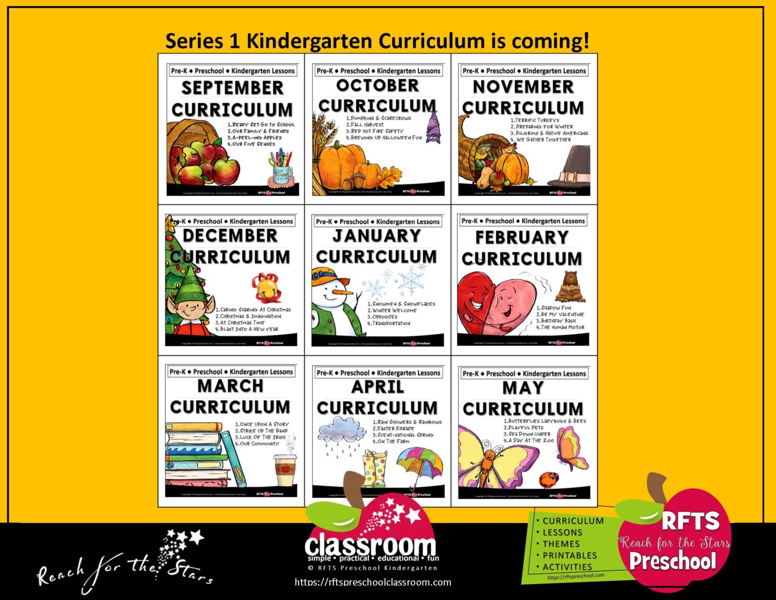 SEPTEMBER PRESCHOOL PREK KINDERGARTEN CURRICULUM MONTHLY LESSON PLAN ...