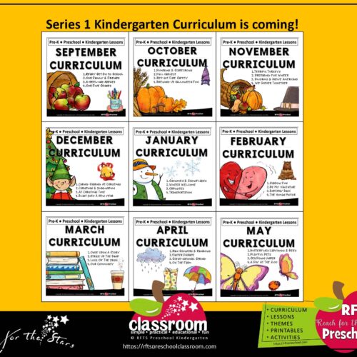 SEPTEMBER PRESCHOOL PREK KINDERGARTEN CURRICULUM MONTHLY LESSON PLAN ...