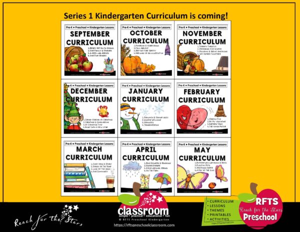 SEPTEMBER PRESCHOOL PREK KINDERGARTEN CURRICULUM MONTHLY LESSON PLAN ...