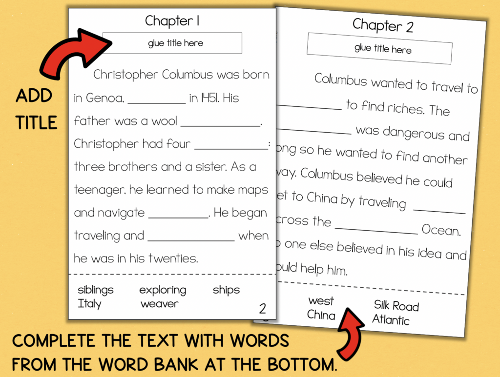 Christopher Columbus Reading Comprehension - Made By Teachers