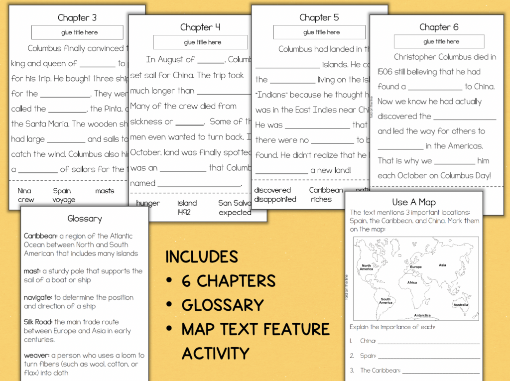 Christopher Columbus Reading Comprehension - Made By Teachers