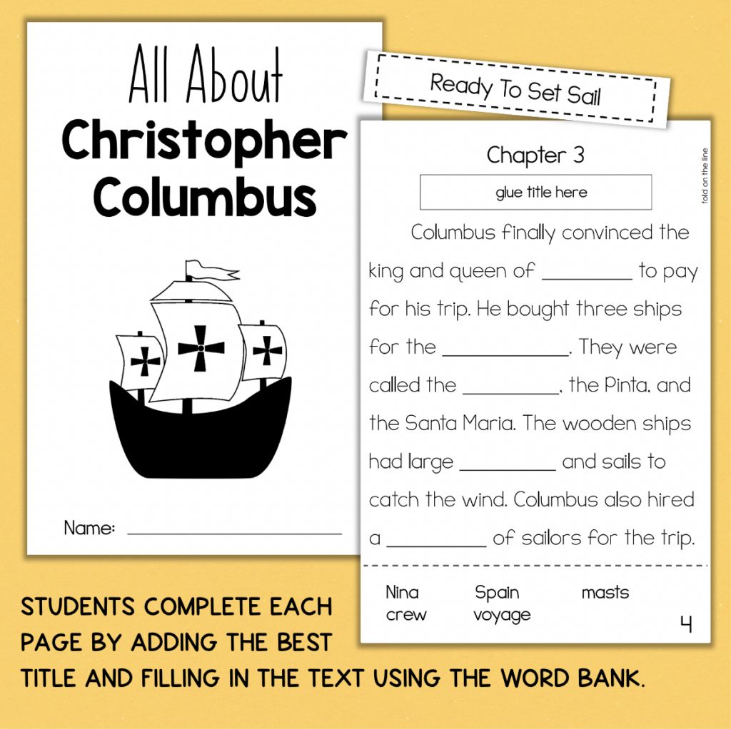 Christopher Columbus Reading Comprehension - Made By Teachers