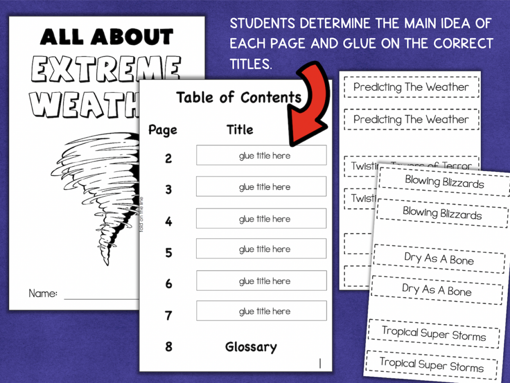 Extreme Weather STORMS Interactive Reading - Made By Teachers