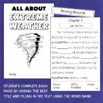Extreme Weather STORMS Interactive Reading - Made By Teachers