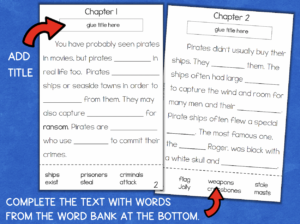 PIRATES Nonfiction Reading Comprehension - Made By Teachers