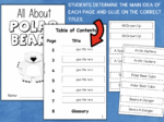 Polar Bears Activity Book Interactive Reading - Made By Teachers