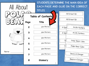 Polar Bears Activity Book Interactive Reading - Made By Teachers