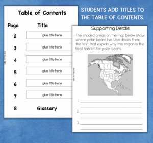 Polar Bears Activity Book Interactive Reading - Made By Teachers