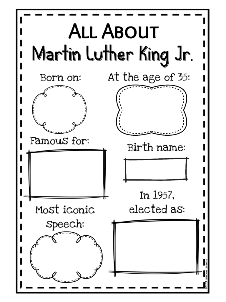Martin Luther King Jr Activities | MLK Day Craft | Made By Teachers