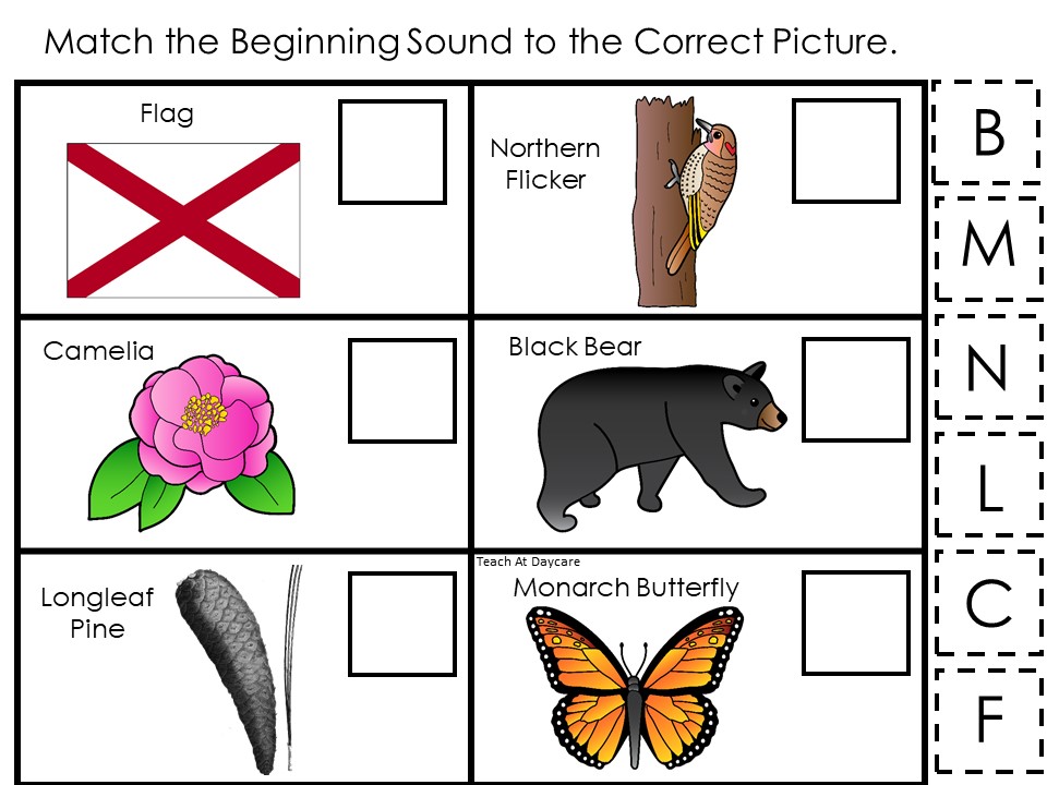 30 Printable Alabama State Symbols Learning Games. | Made By Teachers